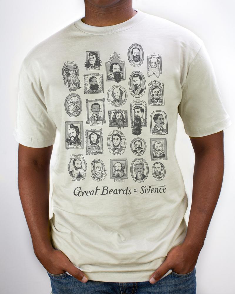 Great Beards of Science Shirt (XXL) (1062) – Canadian Fossil Discovery ...